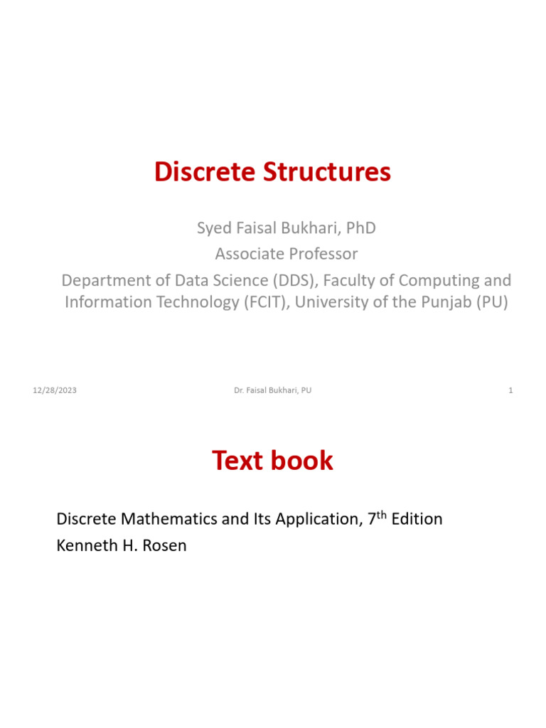 Lecture 28-Graph-Part1 | PDF