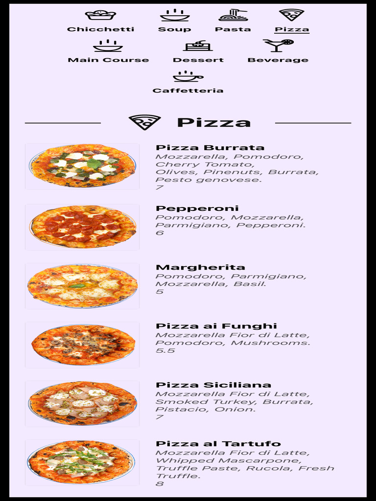 Giulia Menu - Marcovigonovo 3 | PDF
