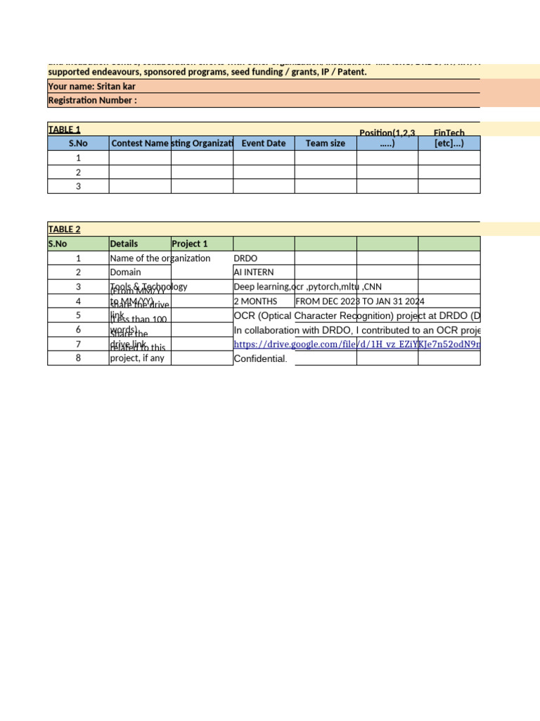 Untitled Spreadsheet | PDF