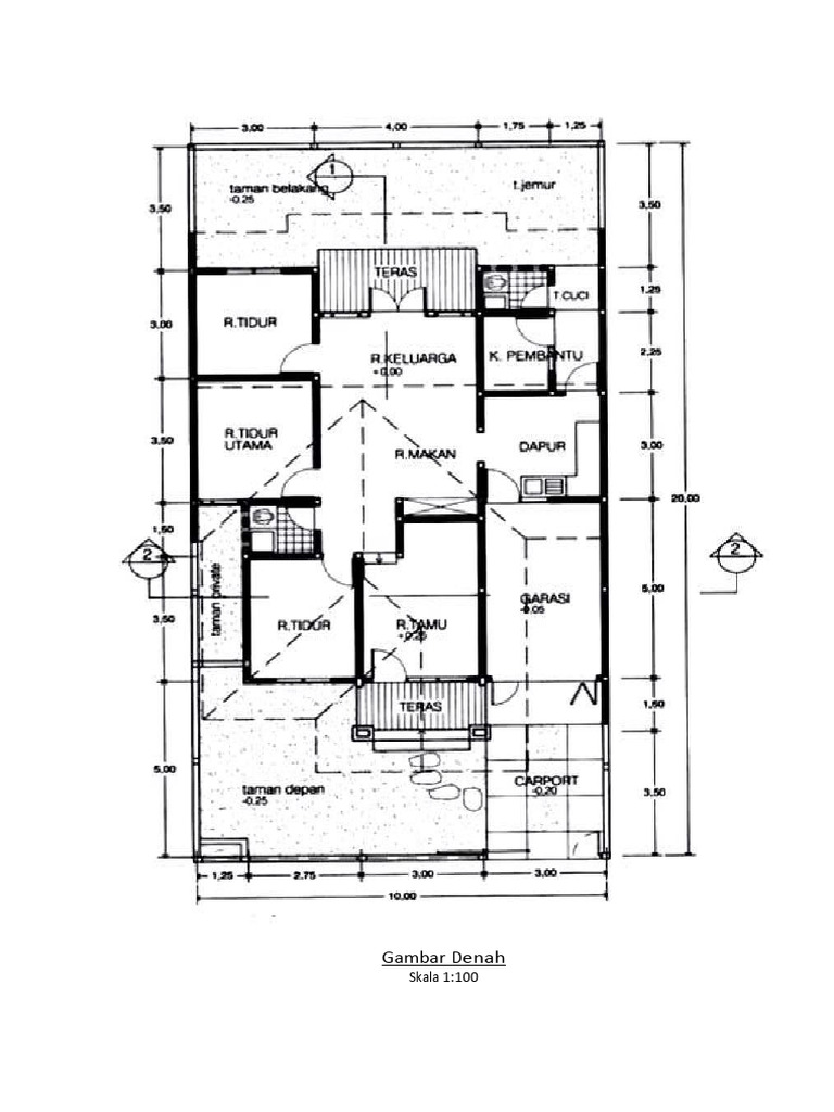 Gambar Denah 3 | PDF