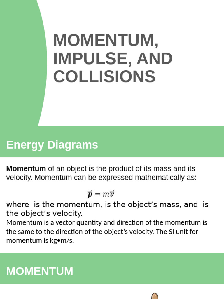 Week 8 Momentum, Impulse, and Collisions | PDF | Collision | Teaching ...