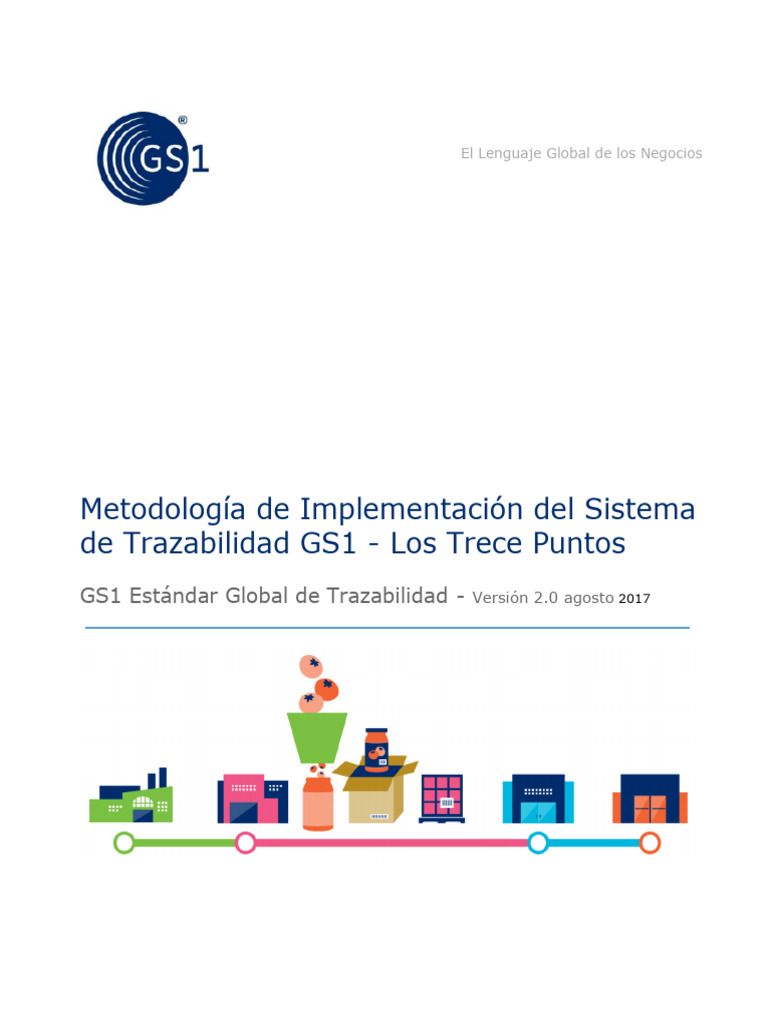 Guía de Implementación de Trazabilidad GS1 en 13 Pasos | PDF