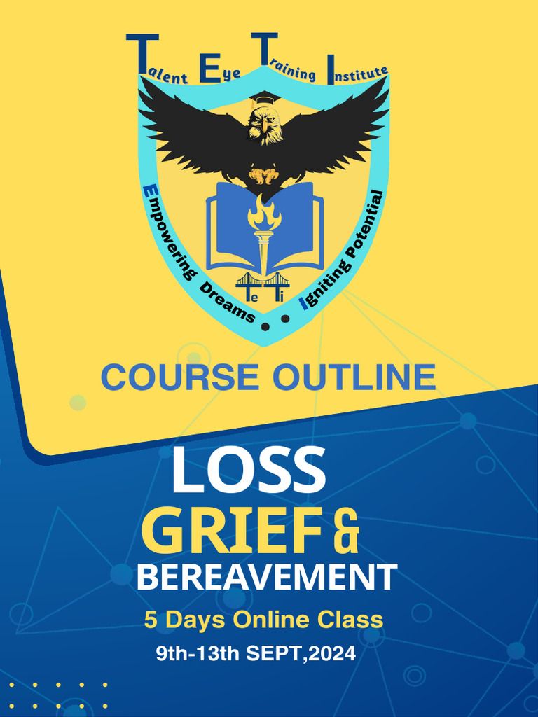 Loss and Grief Course Outline | PDF | Grief | Counseling Psychology