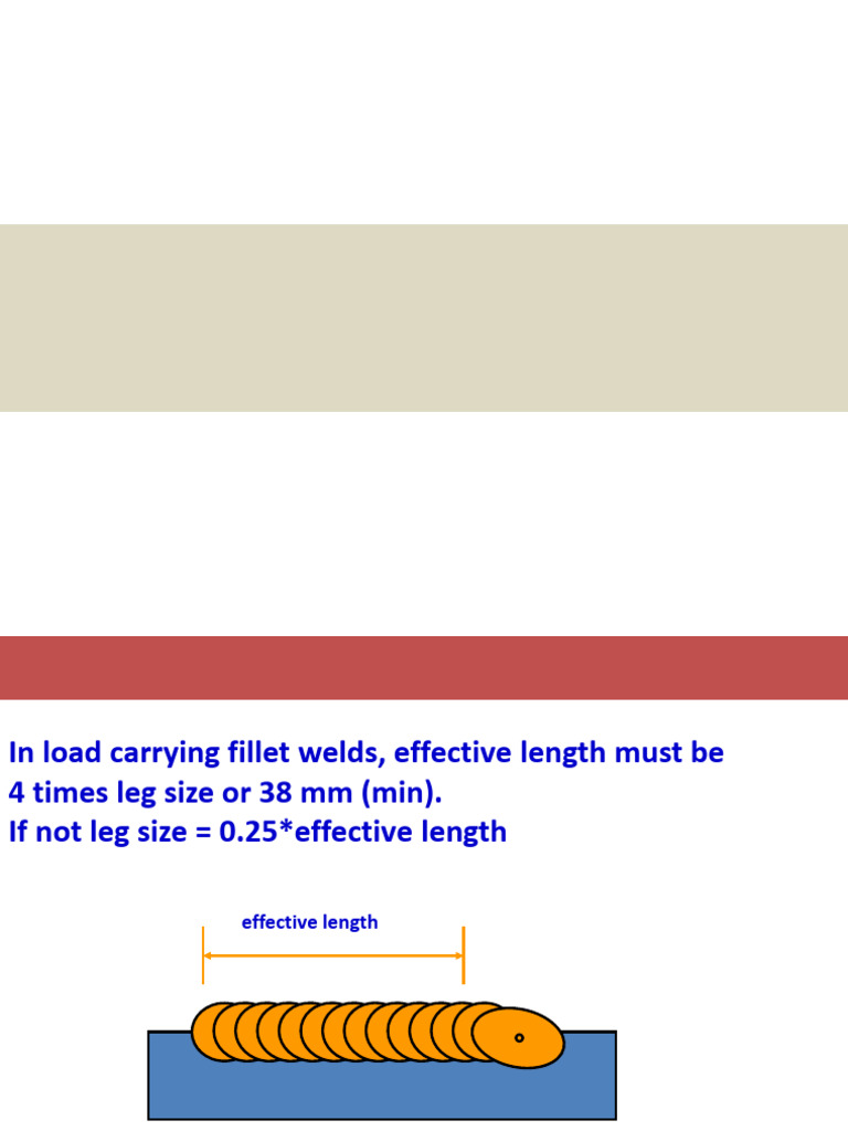 WELD DESIGN SPECIFICATIONS-CONNECTIONS-notes (1) | PDF