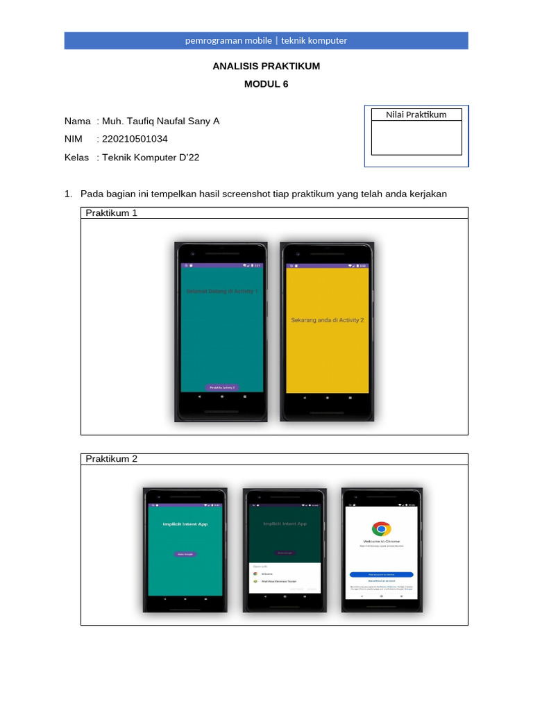Analisis Praktikum 6 Naufal | PDF