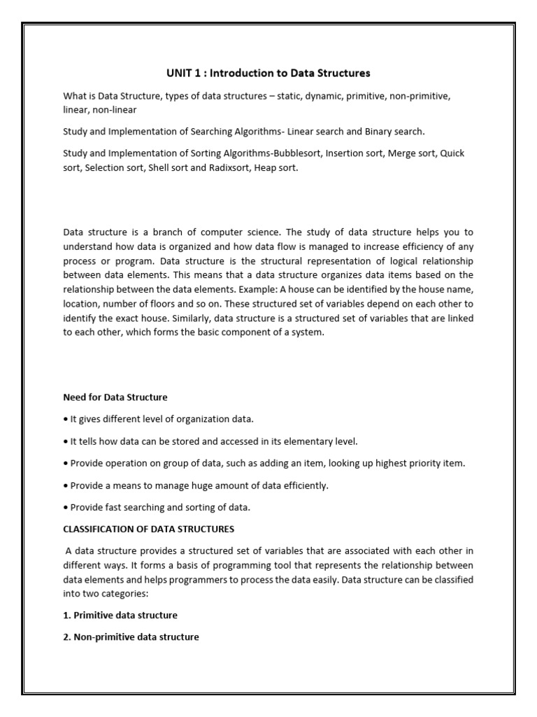 Unit 1 - Extra | PDF