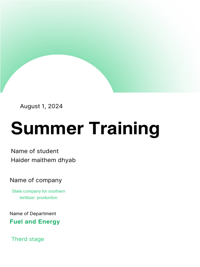 Green Gradient Sales Report Report (1) - Merged | PDF