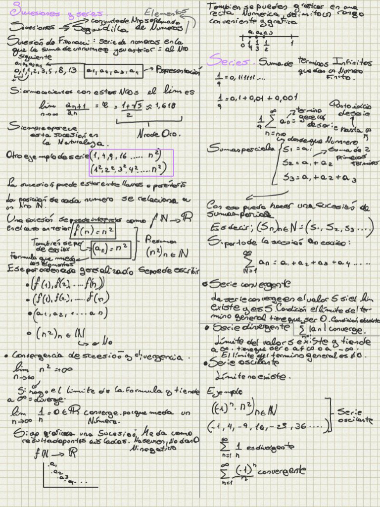 Series y Sucesiones | PDF