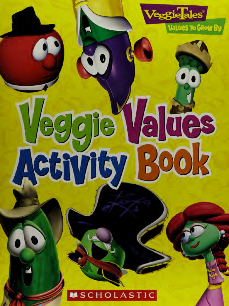 Veggie Values Activity Book (Veggie Tales Values To Grow By) | PDF
