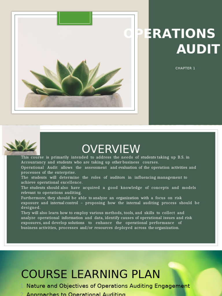 04a Ch.01 Nature-And-Objectives Part1 ForCanvas | PDF