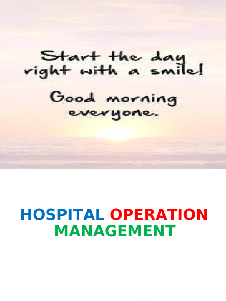 Operation Management Intro1 | PDF