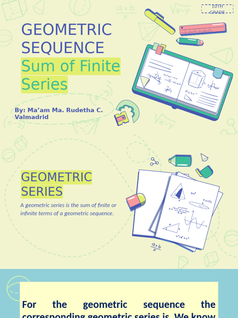 Geometric Series | PDF