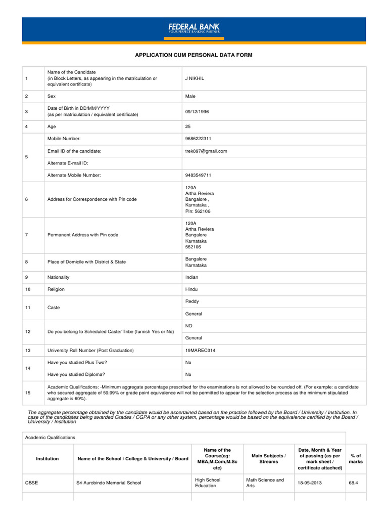 Registration Declaration | PDF
