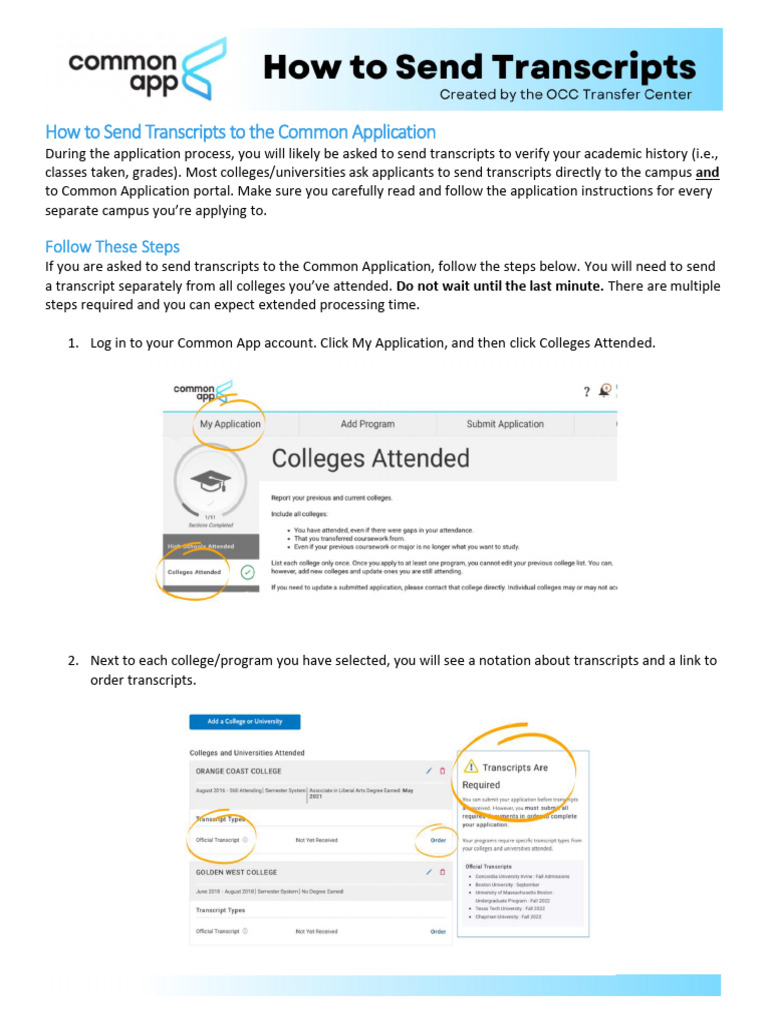common-app-transcript-process | PDF