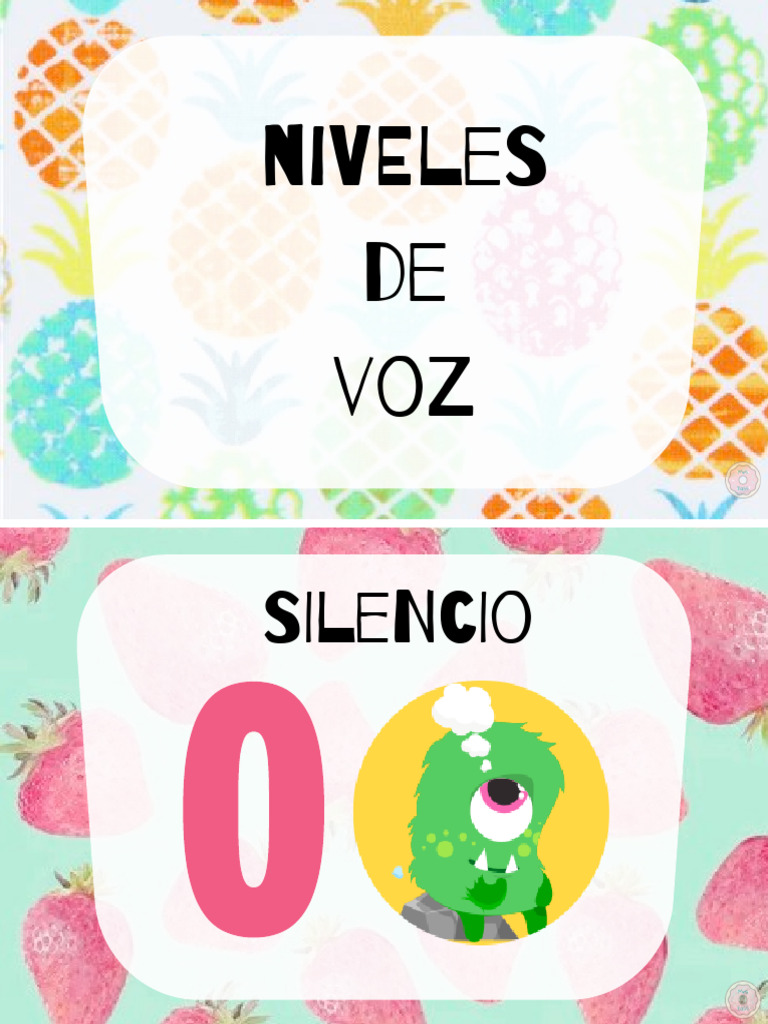 Niveles de Voz | PDF