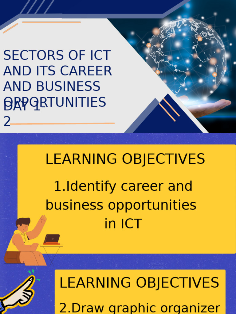 Q1WK1 DAY 1&2 Sectors of ICT and Its Career and Business Opportunities ...