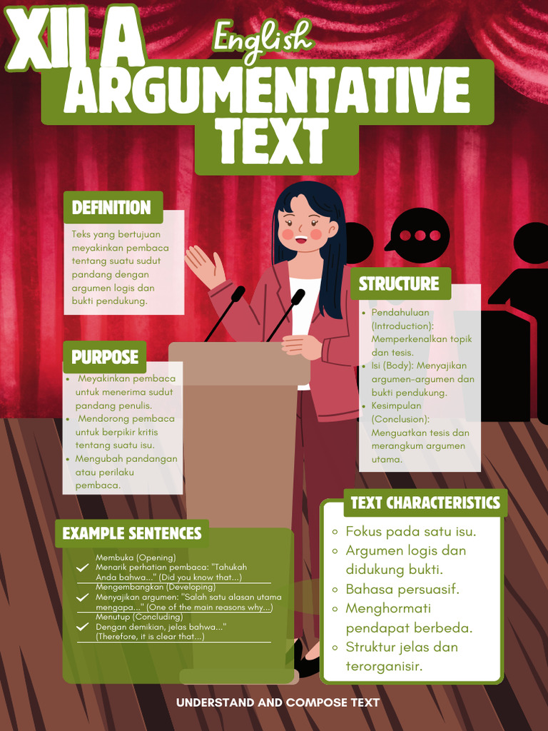 Poster Argumentative Text | PDF
