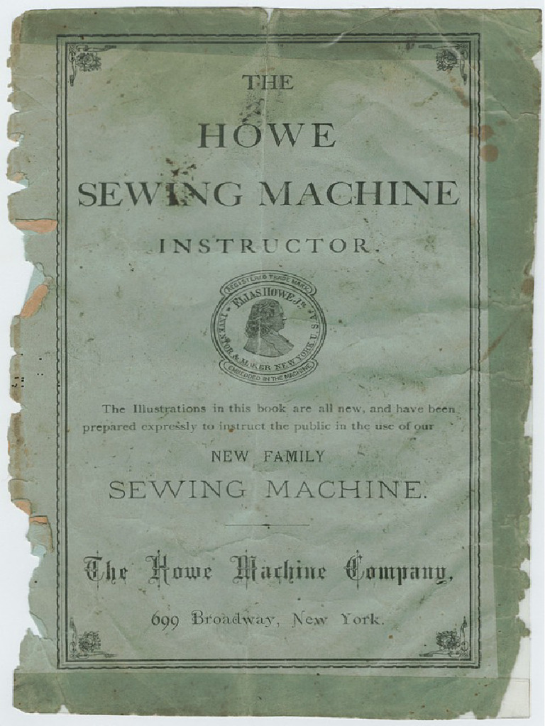 Howe Sewing Machine Manual | PDF