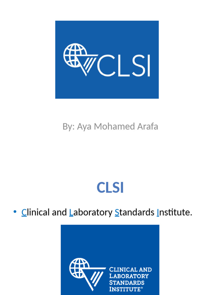 Clsi 1 | PDF