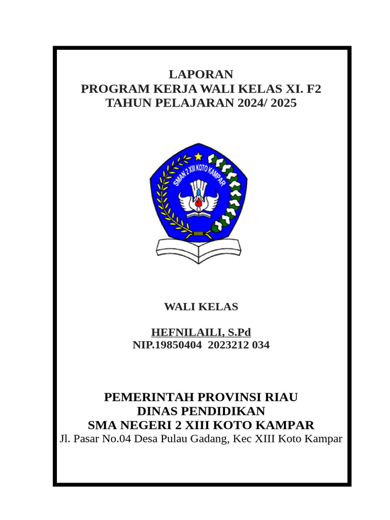 Program Walas 2024 | PDF