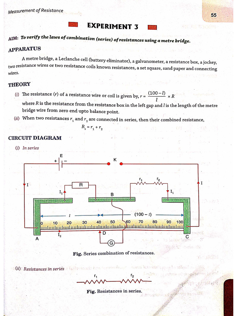 12 Phy Experiment 3 | PDF