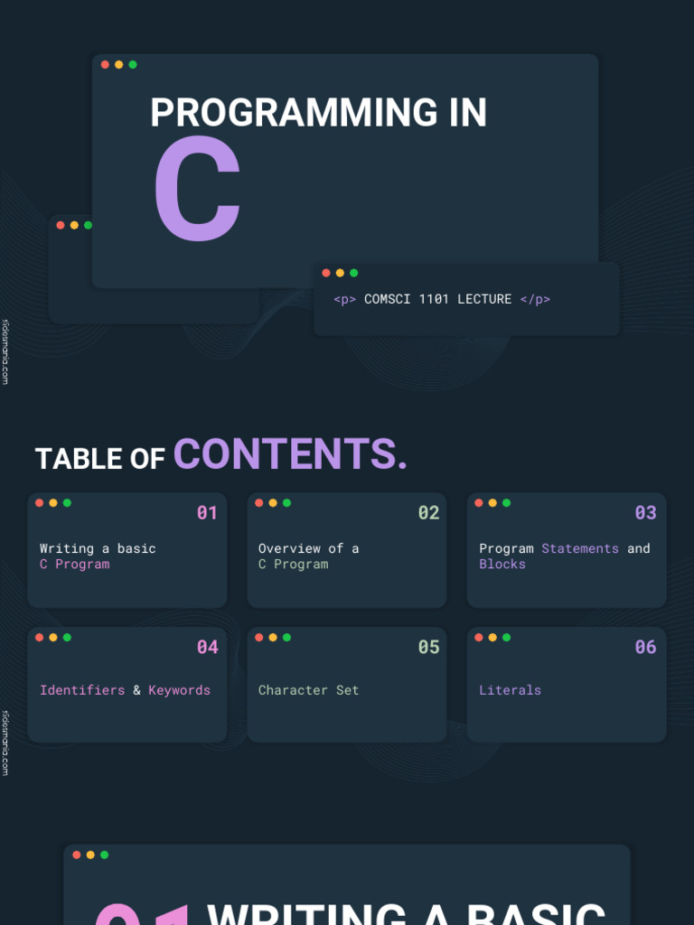 II. Programming in C | PDF II. Programming in C | PDF