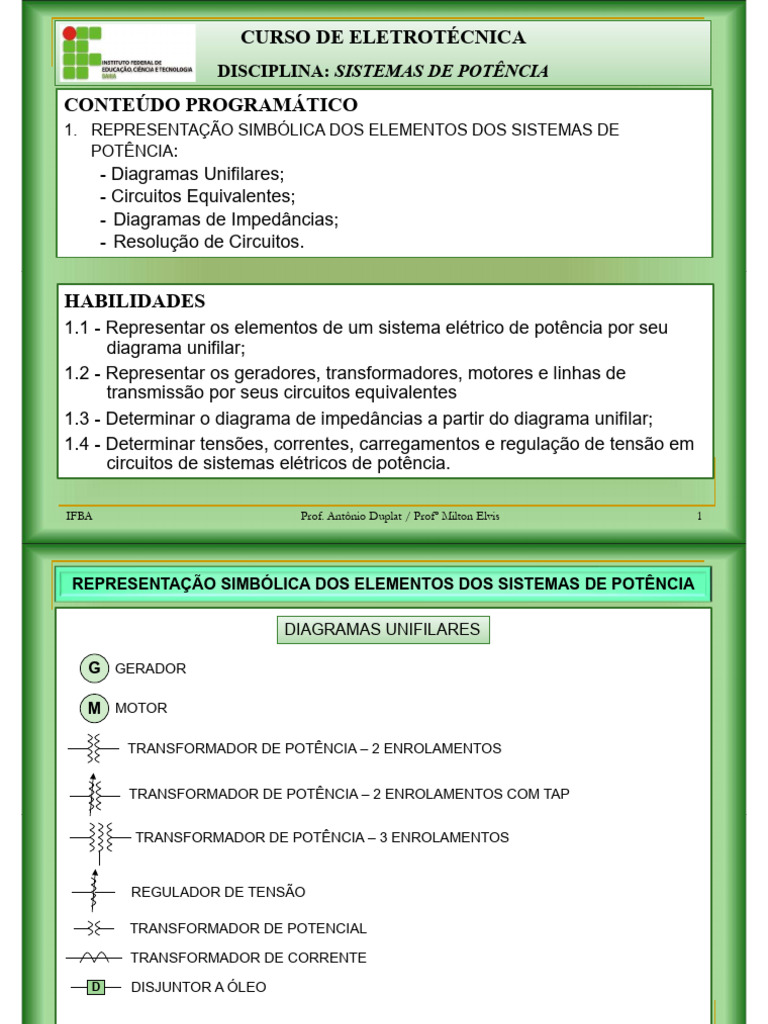 Cap-Tulo 1 - Representa - o Dos SEPs | PDF