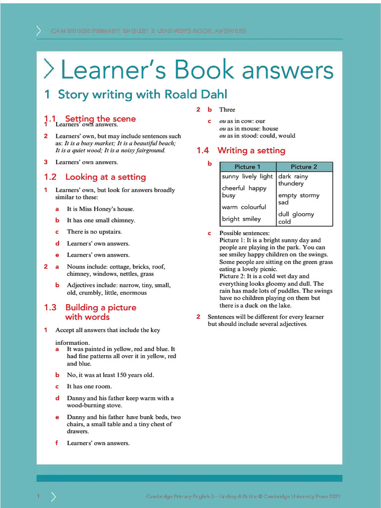 LB Answer Book | PDF
