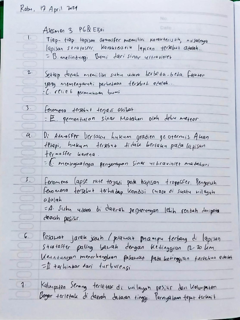 Tugas Geografi Anjay | PDF