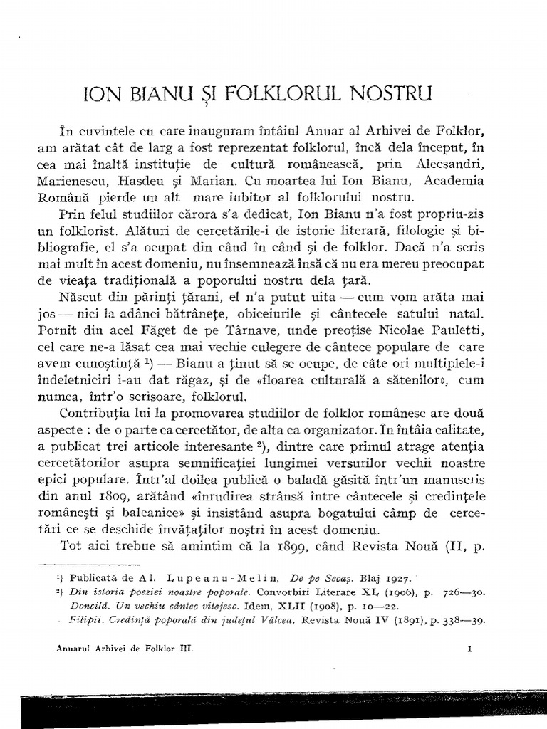 Arh. Folk. III | PDF