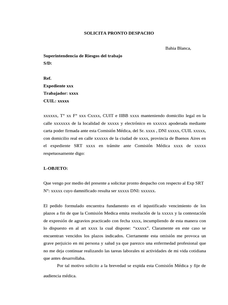 Modelo Pronto Despacho 1694796903301 | PDF