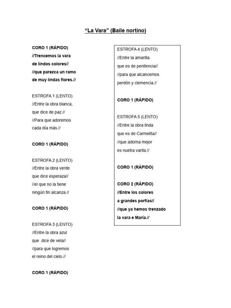 La Vara | PDF