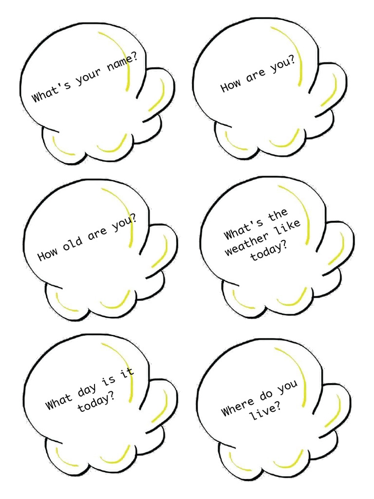 Popcorn questions | PDF