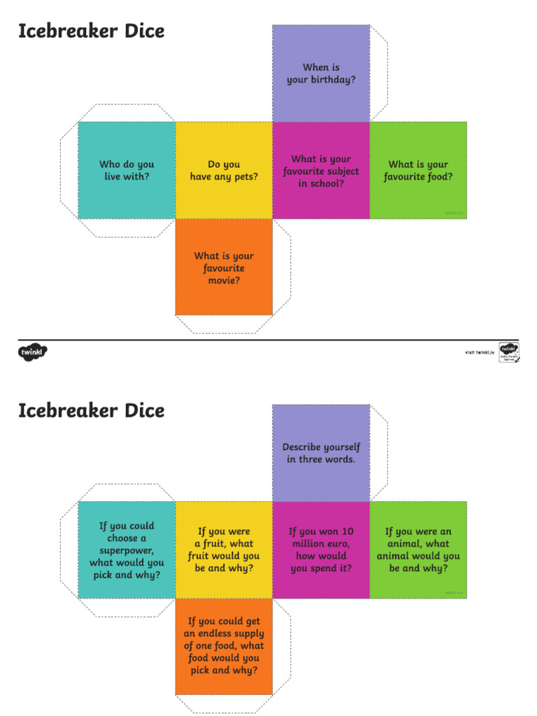 Icebreaker Dice | PDF