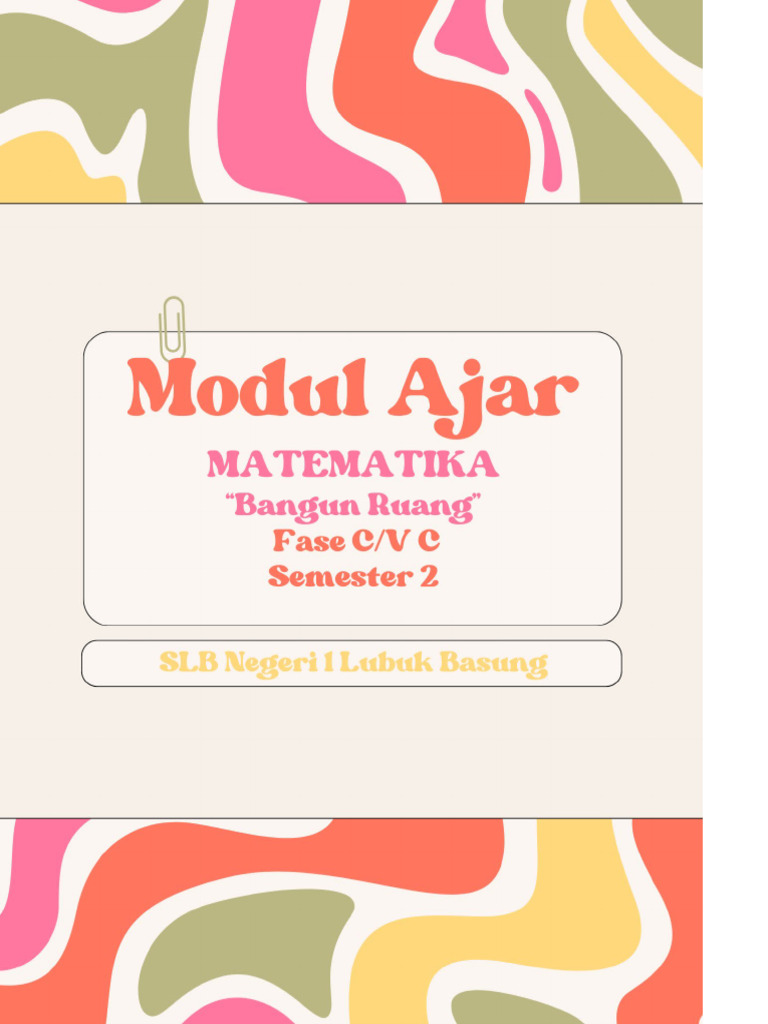 Atp Dan Cp Mtk v c Bangun Ruang | PDF