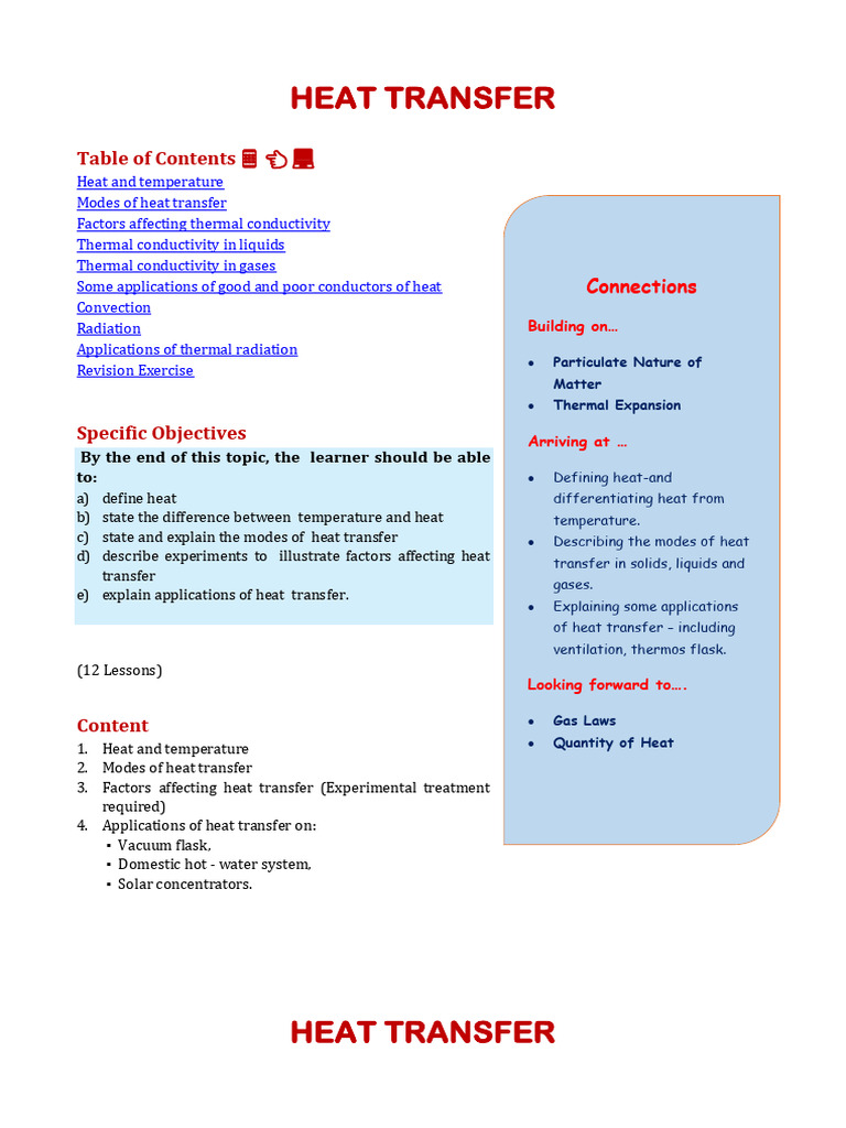 1.07 Heat Transfer | PDF
