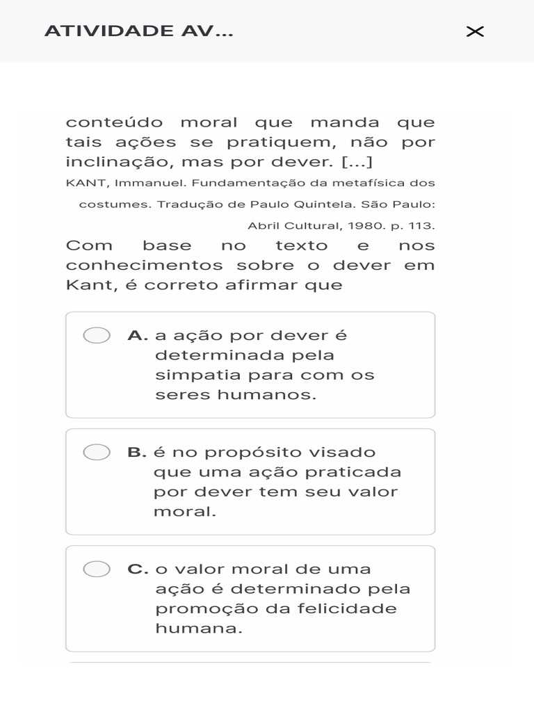 Provas e Simulados - Studos | PDF