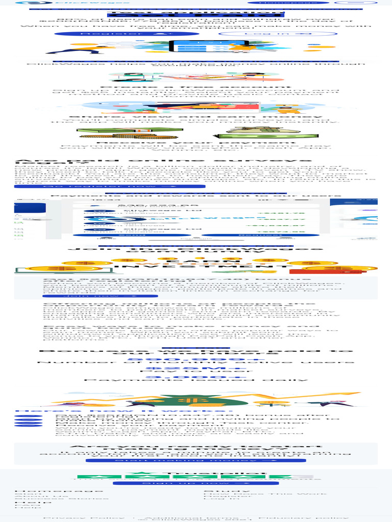 ClickWages - Get Paid For Completing Tasks and Make Money Online | PDF