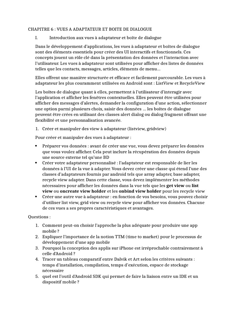 Get View List View Oncreate View Holder Onbind View Holder | PDF