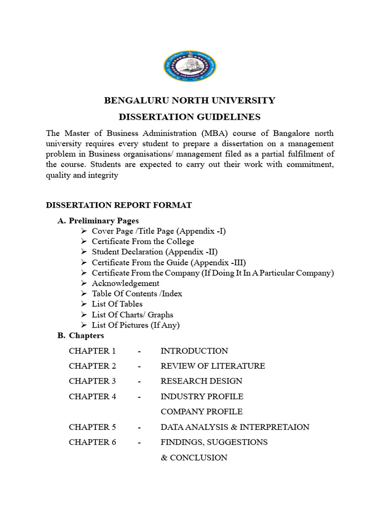 Dissertation Format | PDF