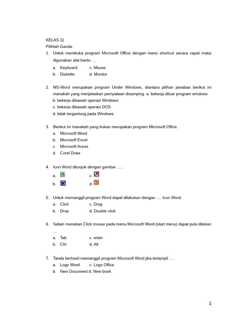 TIK KELAS 11 & 12 TIK | PDF
