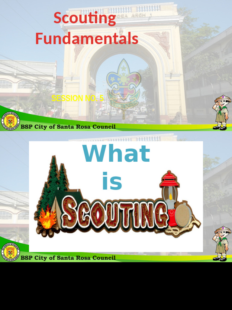 S 05 - Fundamentals of Scouting | PDF | Career & Growth
