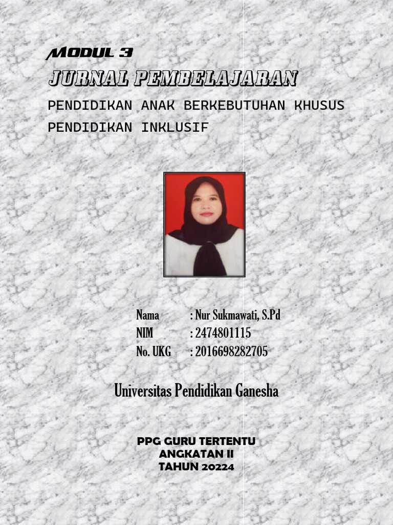 Modul 3 Anak Berkebutuhan Khusus Bu Nur... | PDF