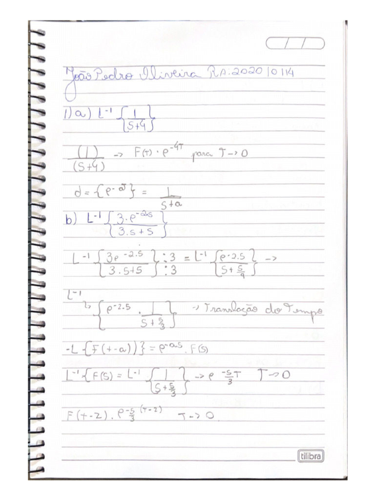 1 Lista Sistemas de Controles 202010114 | PDF