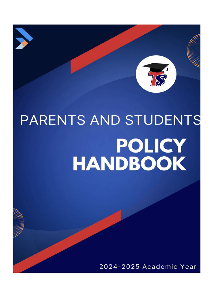 Parents and Students Handbook 2024 2025. Final 2 | PDF