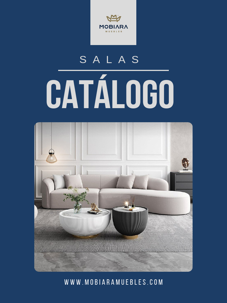 Catálogo Salas 2024 Mobiara Muebles | PDF