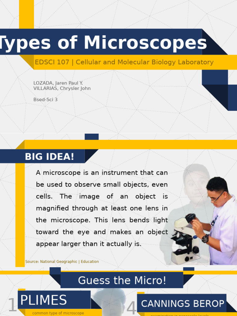 Microscopes | PDF | Microscope | Electron Microscope