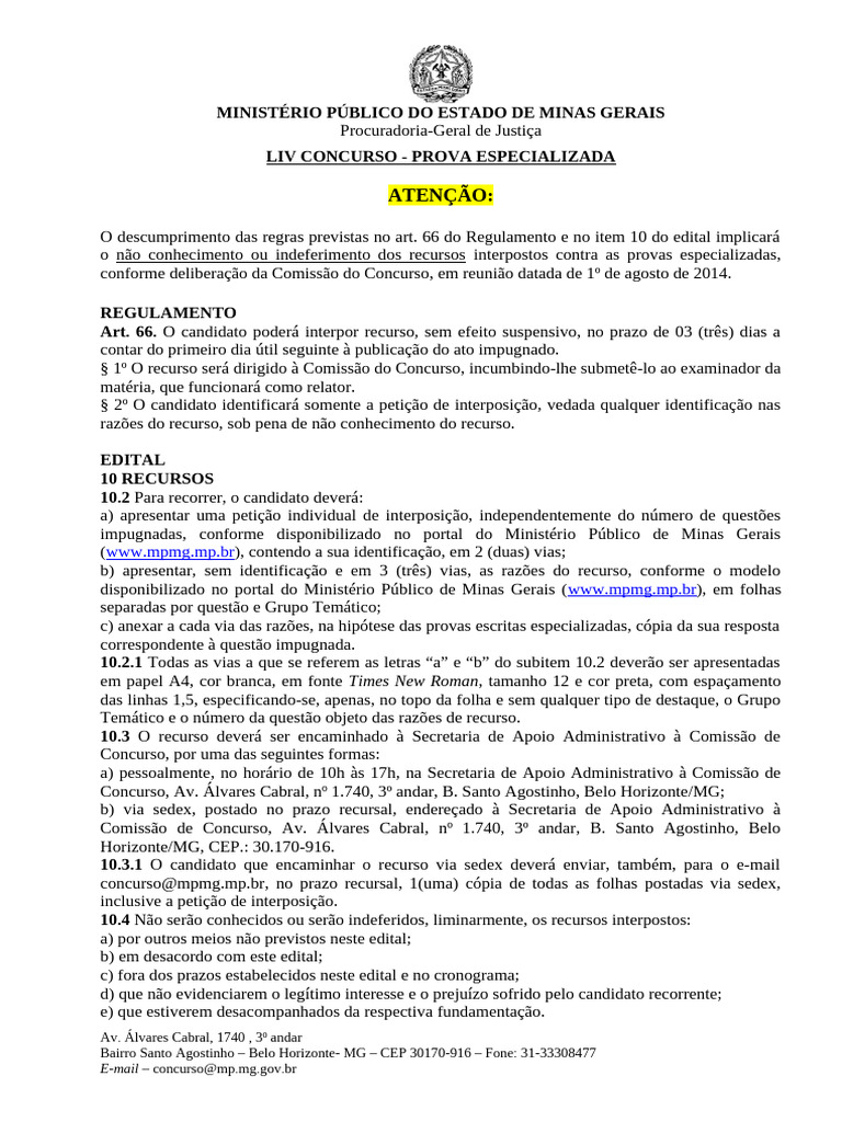 Requerimento - Modelo - DEFINITIVO | PDF