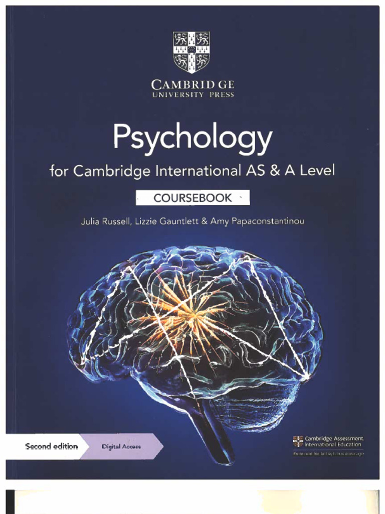 Psychology a Level Book | PDF