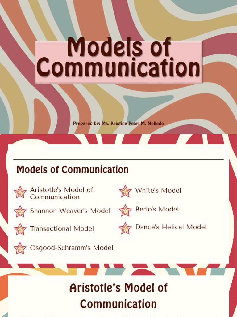 Models of Communication | PDF